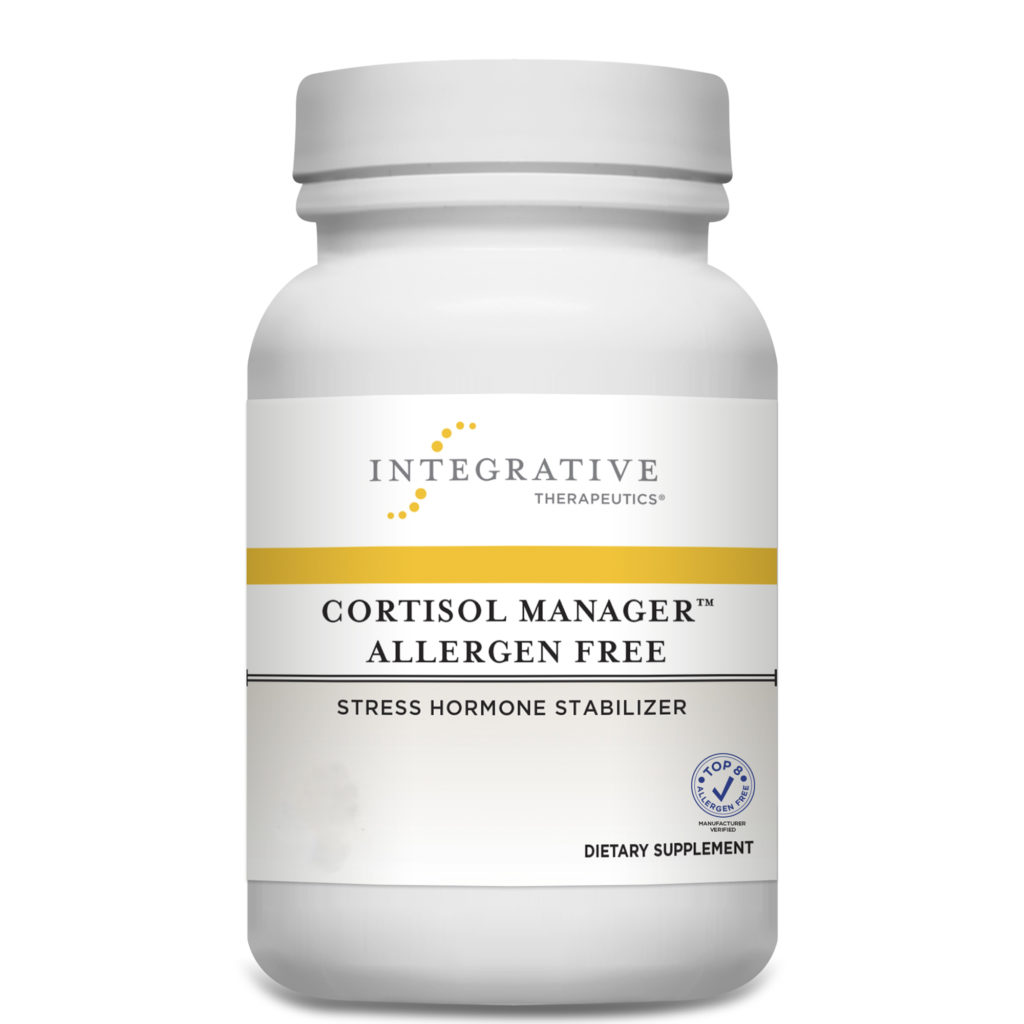 Cortisol Manager Allergen Free - 30 capsules - Spectrum Supplements